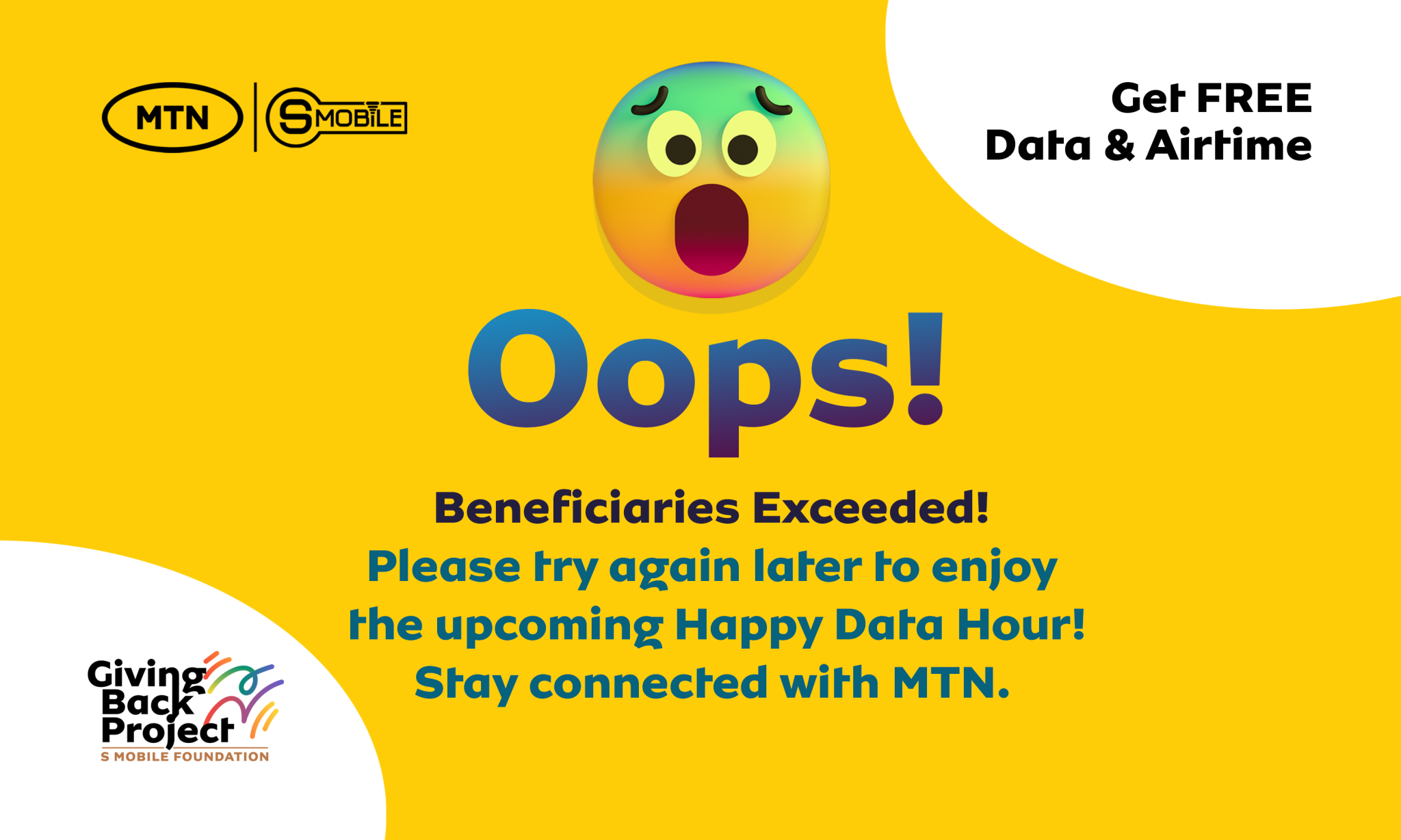 Get FREE Data & Airtime - S Mobile